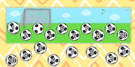 Numbers 0-10 on Number Line - 0-1, education, home school