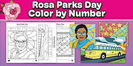 Rosa Parks Coloring Page
