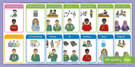 What is a visual timetable? - Answered - Twinkl Teaching Wiki