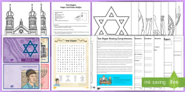 Rosh Hashanah Activity Pack - KS2 - RE - Judaism - Festivals
