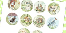 Beatrix Potter - The Tale of Mr Jeremy Fisher Read and Draw Worksheet