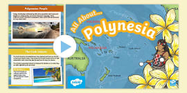 Pacific Islands Map Poster - Primary Resource (teacher made)