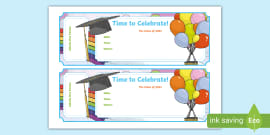 EYFS Graduation Pack (teacher made) - Twinkl