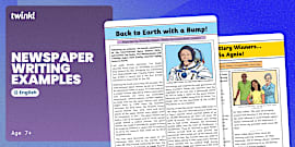 KS2 Newspaper Report Worksheets | Newspaper Template Doc