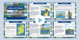 Lakes of Ireland Map Worksheet | Twinkl Learning Resources