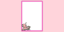 FREE! - Octopus Page Border | Page Borders | Twinkl - Twinkl