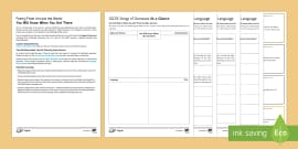 Poetry From Other Cultures KS3 Unit Overview | Beyond