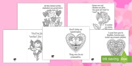 ESL Valentine's Day Jumbled Sentences Worksheet - Twinkl