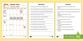 Problem Solving December 2018 Worksheet