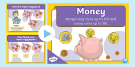 Euro Coin Reveal PowerPoint (Hecho por educadores) - Twinkl