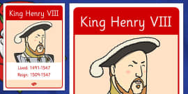 Henry VIII Mind Map,Henry VIII,Henry 8 (teacher made)