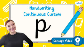 FREE! - The Letter 'q' | Cursive Handwriting Concept Video