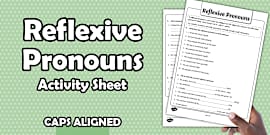 6th Gr. Reflexive and Intensive Pronouns PowerPoint & Slides