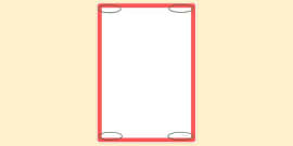 Simple Blank Hula-Hoop Page Border | Page Borders | Twinkl