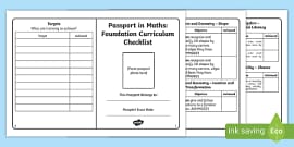 Year 2 Maths Assessment I Can Statements Checklist - Twinkl
