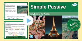 Active and Passive Voice Examples PowerPoint | Twinkl
