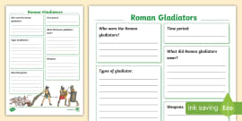 What is a Roman gladiator? | Twinkl Teaching Wiki - Twinkl