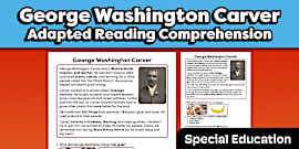 Las Vegas Grand Prix Adapted Reading Comprehension Worksheet