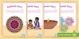 Aktiviti Hari Deepavali - Lembaran Kerja Deepavali - Twinkl