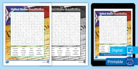 The U.S. Constitution Word Search (Teacher-Made) - Twinkl