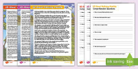 Banjo Paterson Differentiated Fact File Worksheets - Twinkl