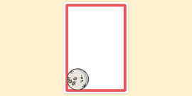 FREE! - Solar System Page Border (teacher made) - Twinkl