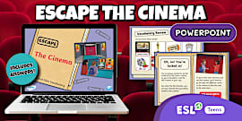 ESL Halloween Escape the Room Game