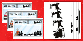 Elf Window Display (teacher made) - Twinkl