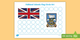 FREE! - Falkland Islands Flag Colouring Sheet - Colouring | Twinkl
