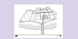 Skipping Rope Colouring Sheet - Primary School - Twinkl