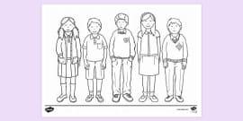 FREE! - Technique Colouring Sheet (teacher made) - Twinkl