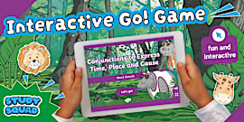 Using Conjunctions to Express Time, Place and Cause | KS2 English Concept