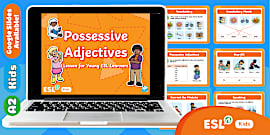 Possessive Adjectives and Possessive Pronouns PowerPoint