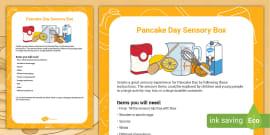 Pancake Day Word Mat (teacher made)