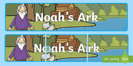 👉 Noah's Ark Number Line (0-10) (teacher made) - Twinkl