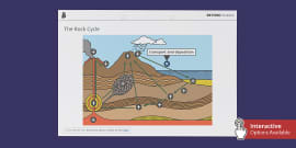 Rock Cycle Word Mat (teacher made) - Twinkl