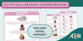 Spring Reading Comprehension with Visual Supports