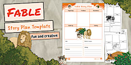 Fable Story Planner Sequencing Mind Map