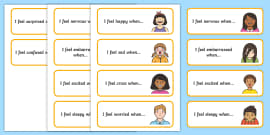 Sentence Starter Cards (Teacher-Made) - Twinkl
