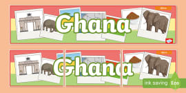 KS2 Kenya Display Banner - Geography (Hecho por educadores)