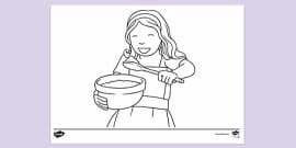 FREE! - Bowl Of Dates Colouring Sheet (teacher made)