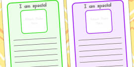I Am Special Posters (teacher made) - Twinkl