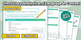 Grade 8 Reading and Viewing Lesson Plan: Short Stories