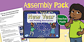 New Year Morning Assembly Presentation and Script Pack