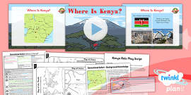 KS2 Africa Facts Worksheet - Primary Resources