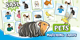 SASL Pronouns Word Mat