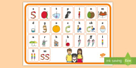 Level 2 Action Sound Mat (teacher made)