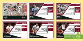 Design a Rugby Player Worksheet (teacher made)