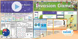 What are Invasion Games? - Types of Invasion Games - Twinkl