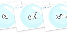 FREE! - KS1 Keywords on Speech Bubble (teacher made)